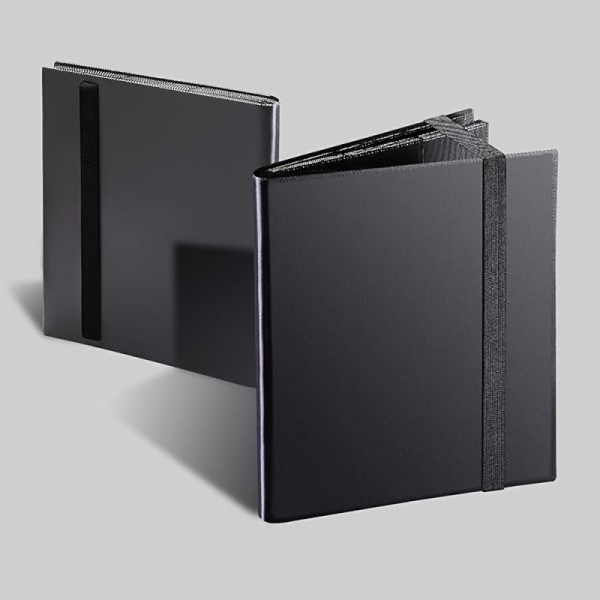 Quality Wholesale PP Card Binder 9 Pockets Photo Card Holder Folder Protective Case Card Binder with Strap for sale
