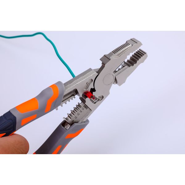 Quality Multifunction Forge Steel Insulated Combination Plier 1000v 224mm For Wire for sale