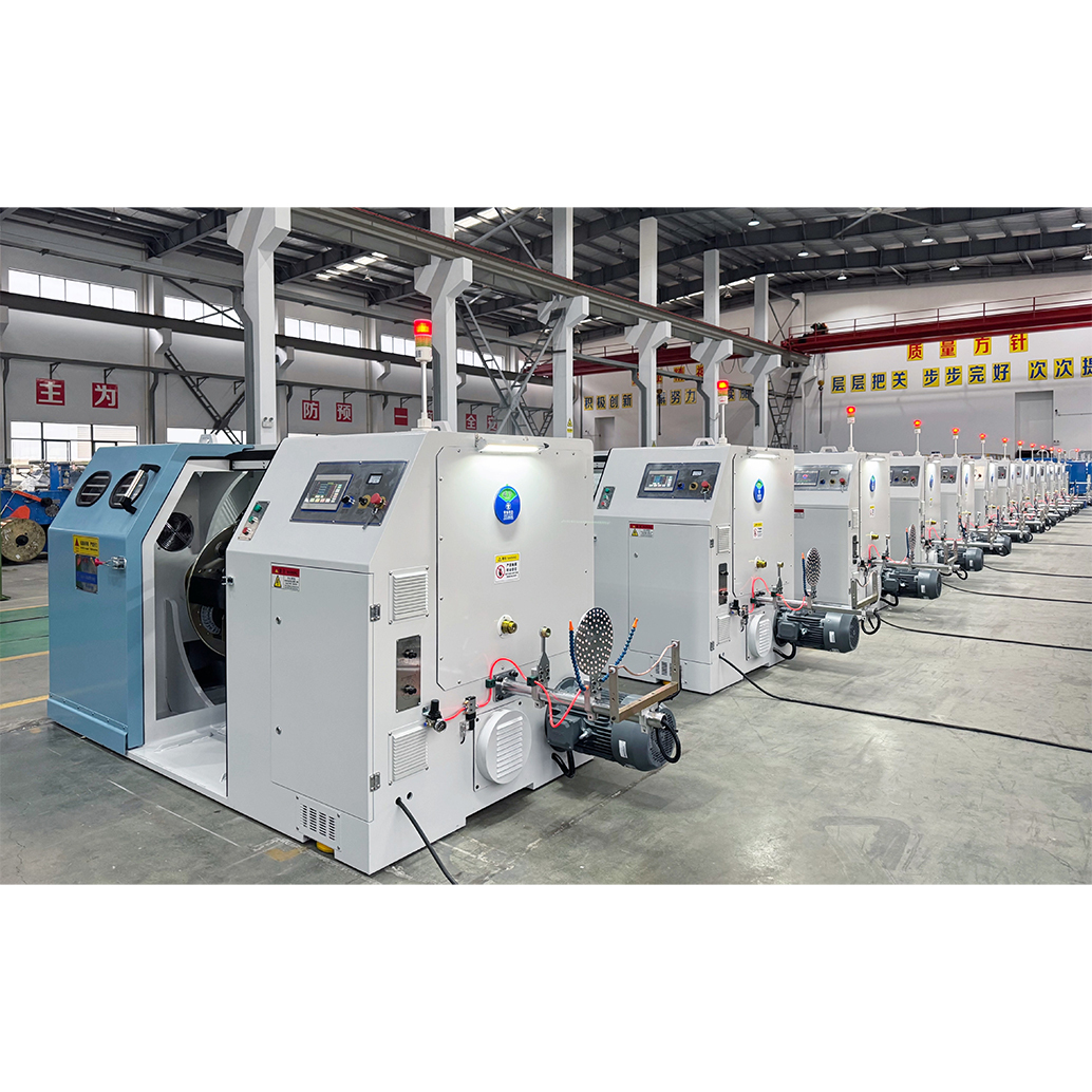 Quality Adjustable Traversing Width Double Twist Bunching Machine High Speed Lay Length for sale