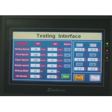 Quality Lab Testing Equipment Zig Zag Writer Testing Machine With Writing Angle 60° To for sale