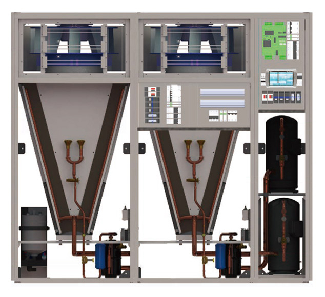 Single Phase 6.4kW Precision Air Conditioning DX Units For Small Data Center And It Equipment Room 2