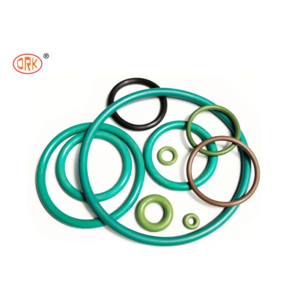 Quality Green FVMQ Fluorosilicone Heat Resistant O Ring Manufacturer For Refining Oil Equipment for sale