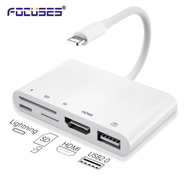 Quality 5 In 1 0.5M OEM USB OTG Cable Adapter Plug Playing for sale