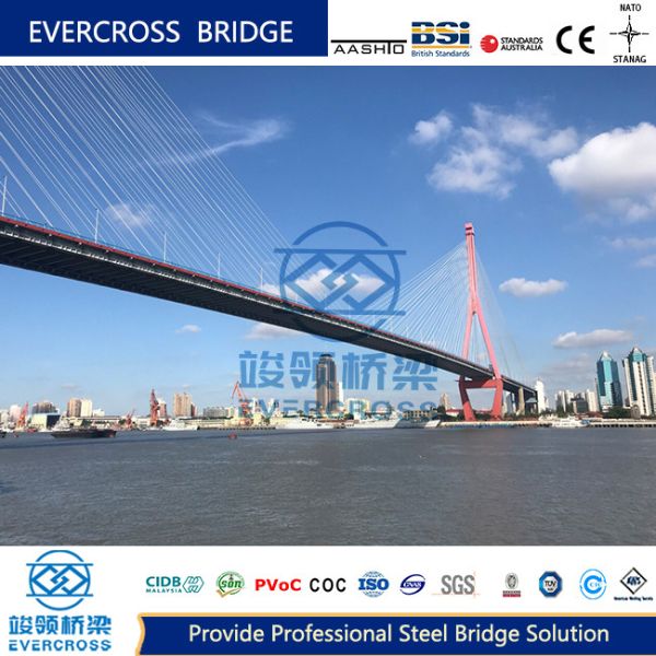 Quality Rigid Frame Composite Steel Bridge Medium Spans Scaffold Construction for sale