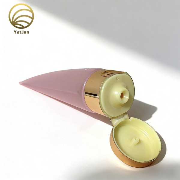 Quality 50gr Clear color custom plastic tubes for cosmetics skincare packaging for sale