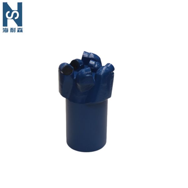 Quality 3 Inch Flat Steel Body PDC Bit 7 Blade Button Bits Rock Drilling for sale