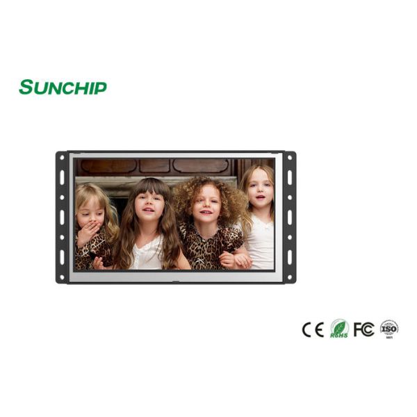 Quality 1920*1080 Open Frame LCD Display With WIFI Ethernet 4G LTE Optional for sale