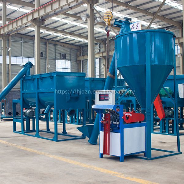 Quality Automatic Dry Mortar Production Line 5.5kw Controlled by Customized Electronic for sale