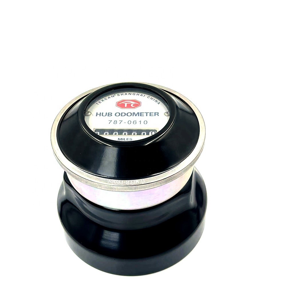 Quality TEXCAN Hub Cap for Mounting Mechanical Hubodometer on Steel 12T WGCVS Trailer for sale