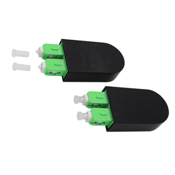 Quality SC APC MPO MTP Loopback PVC OFNR Single Mode Duplex Fiber Loop Back for sale