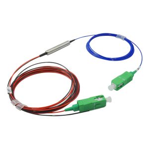 Quality FWDM 3 Channel Filter Wavelength Division Multiplexing 1310 1490 1550nm Steel for sale