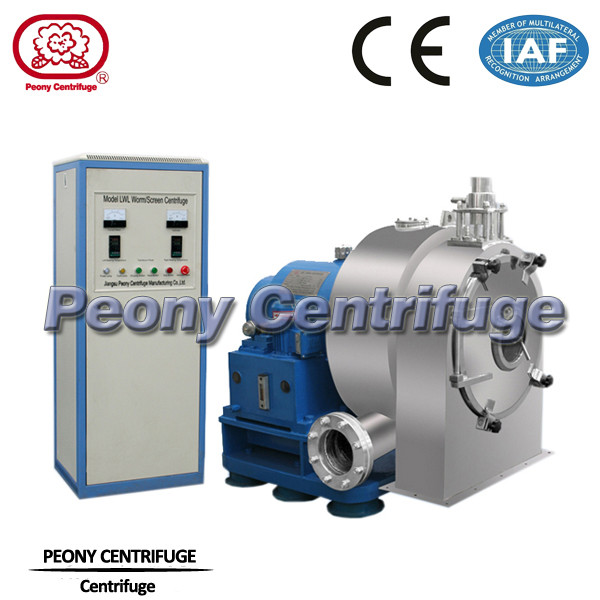 Quality PWC Pusher Horizontal Spiral Discharging Filtrating Pharmaceutical Centrifuge Equipment for sale