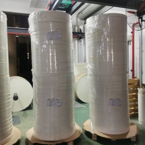 Quality From China Paper Cup PE Coated Paper Bottom Roll for Paper Single Double PE Coated Paper for sale