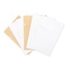 Quality 120gsm Kraft Paper Pocket Style Gusset Envelope for Express Packing Convenience for sale
