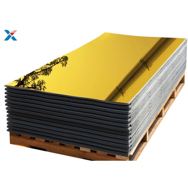 Quality 4x8 Acrylic Mirror Sheet Smooth Durable Surface Shatter Resistant for sale