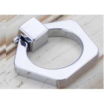 Quality Cabinet Wardrobe Hardware Pull Handles , Black Color Furniture Handles for sale