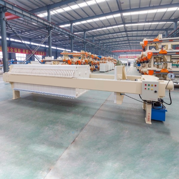 Quality Fully Automatic Diaphragm Filter Press Wastewater Reduces Moisture Municipal Box Type for sale