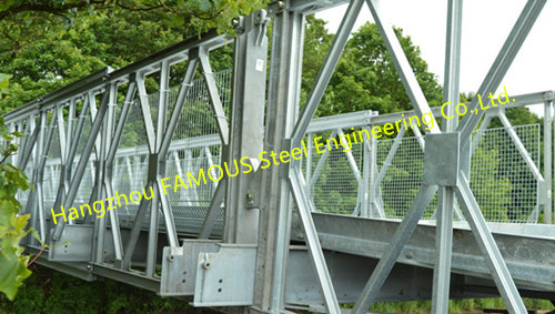 Quality Q345B Steel Bailey Bridge for sale