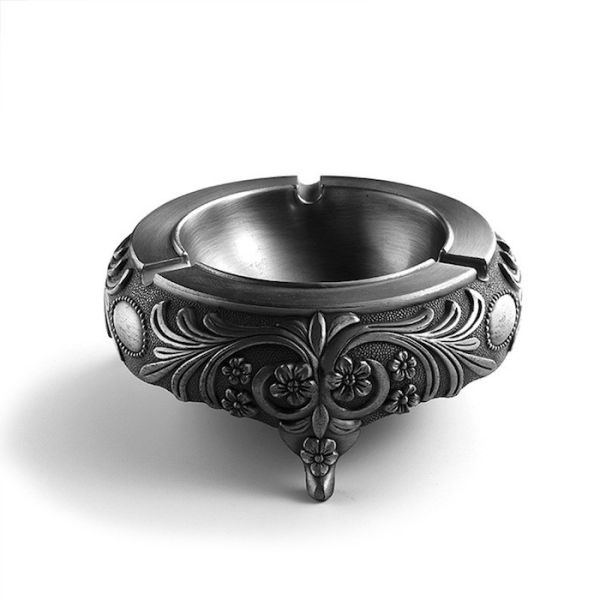Quality Customized 60mm Height Metal Pocket Ashtray Censer Design for sale