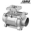Quality Stainless Steel Ball Valve Three-Piece Ball Valve High Pressure Resistance For for sale