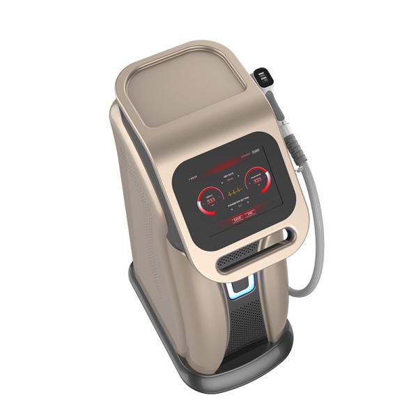 Quality Vertical 2000w/1200w Triple Wavelength Diode Laser Hair Removal System for sale