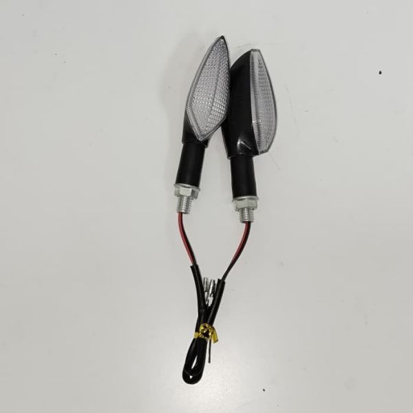 Quality Winker Lamp Motorcycle Plastic With Wires A Class Parts Motorbike for sale