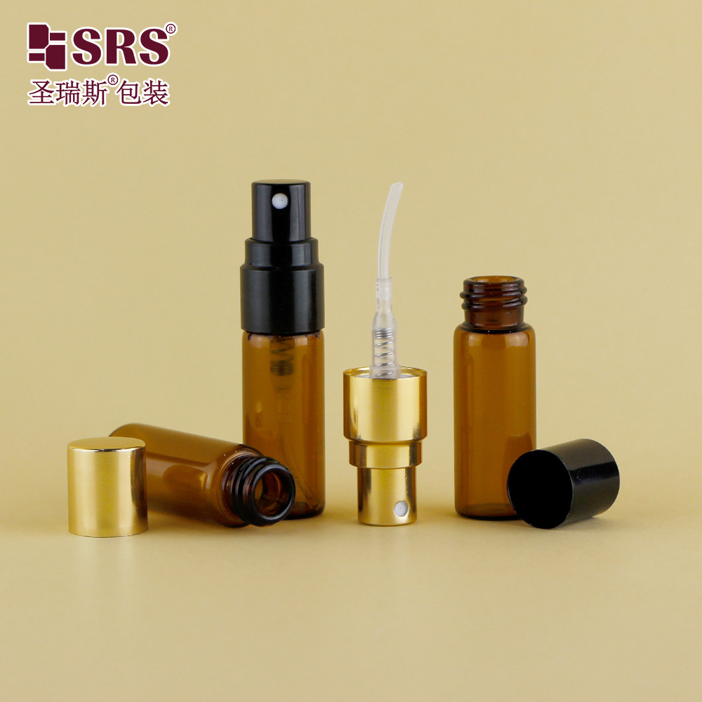 Quality BLPA-3ML Customize Fine Mist Sprayer Glass Mini Travel Size Bottle With Atomizer for sale