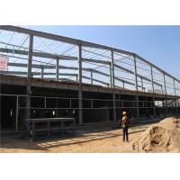 Quality Custom Engineered Steel Barn Construction , Steel Farm Buildings Demountable for sale