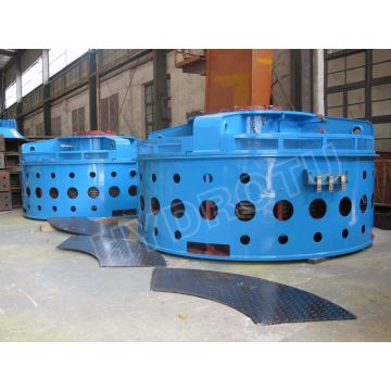 Quality Vertical Kaplan Water Turbine / Kaplan Hydro Turbine with Generator and Speed for sale