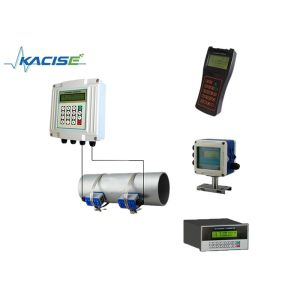 Quality Non Contact Portable Clamp On Flow Meter , Clip On Flow Meter CE Certification for sale