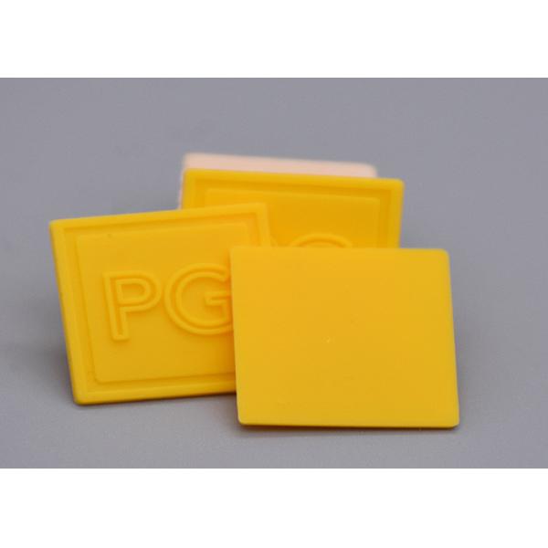 Quality High Resistance Silicone Stamp Screen Printed Patches With Raised Logo for sale
