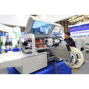 Quality CHMT510 LED Pick And Place Machine , 4 Heads 8 Feeders 1.2m LED Strip Small SMT for sale