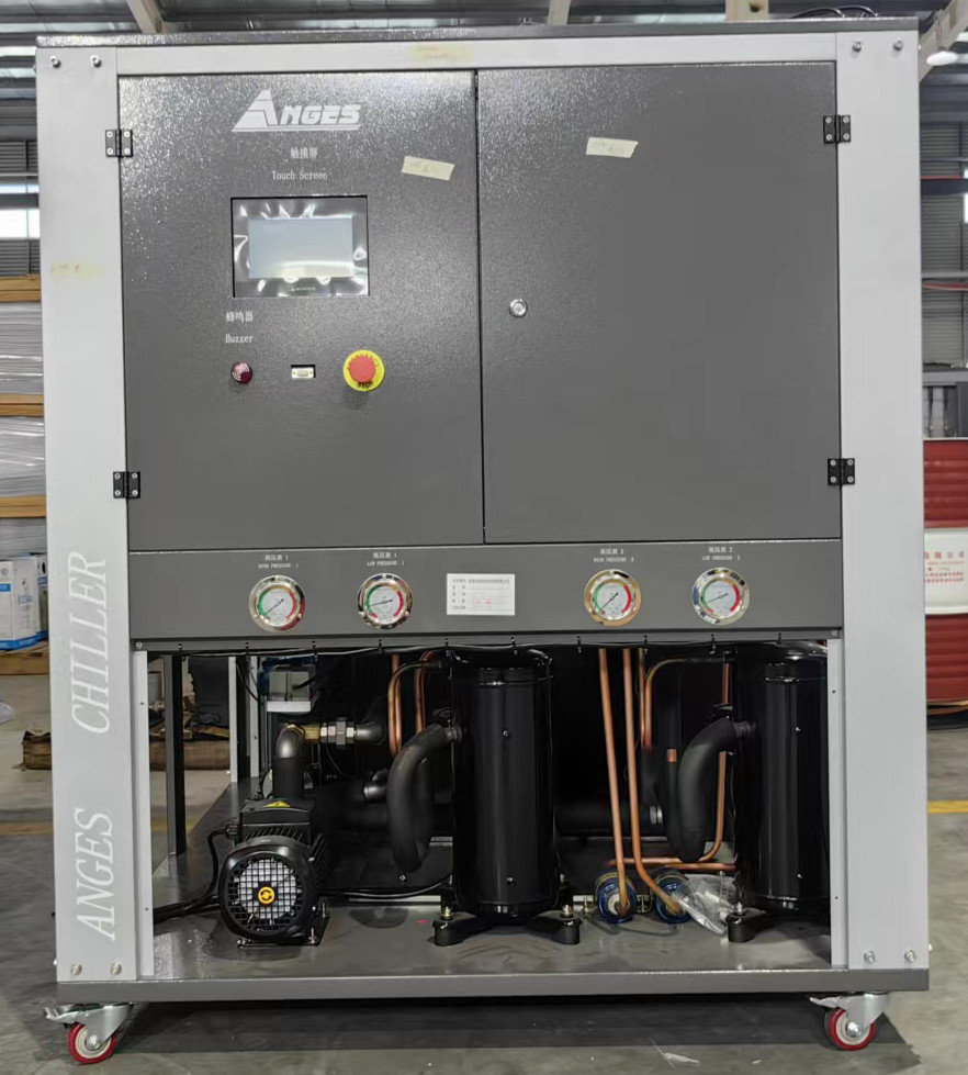 60HP Capacity Portable Water Chiller For Industrial Process Machine air ...