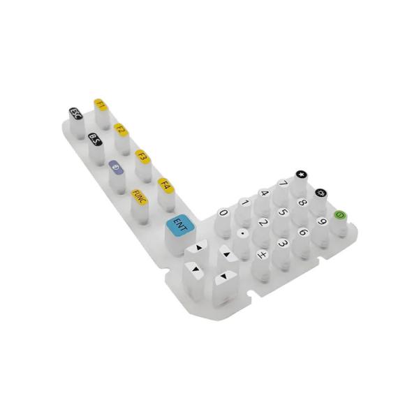 Quality Customized High Quality New Rubber Keyboard With Silicone Rubber Keys for sale