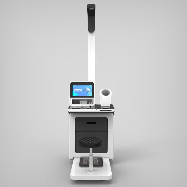 Quality Multi-Function Health Check-up Kiosk for Clinic Data Transmission via Wifi Connection for sale