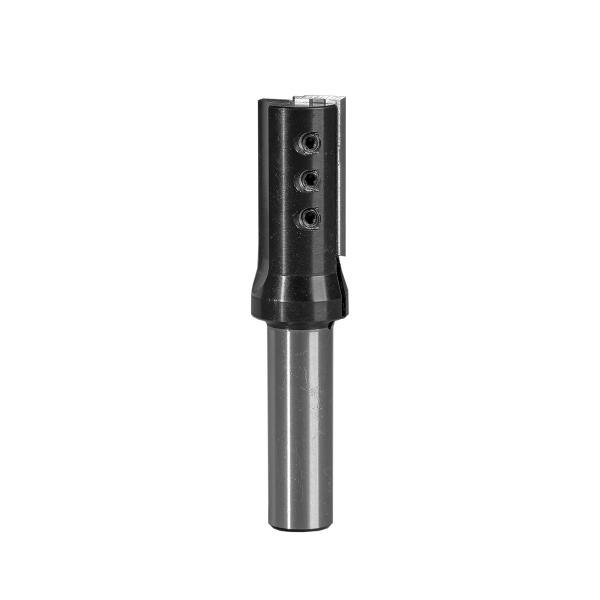 Quality Cutting Dia 8mm 22mm Straight Flute Router Bit With Double Sided Insert Blade for sale
