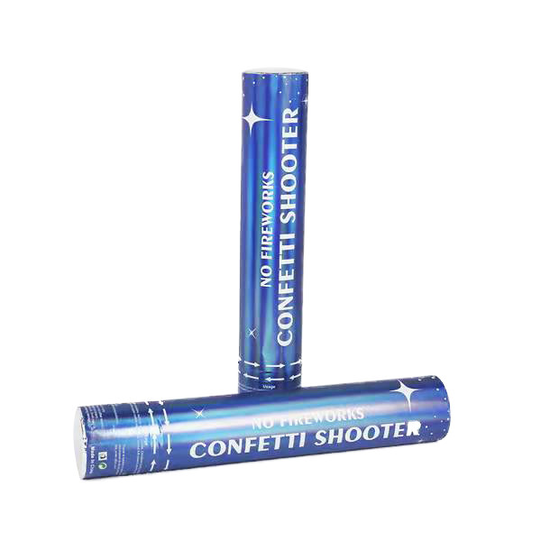 Quality 12 Inch Blue Confetti Cannon Wedding Club Celebration Confetti Poppers for sale