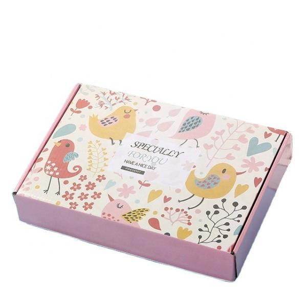 Quality 1.5mm Corrugated Paper Personalized Clothing Boxes 250gsm Art Paper for sale