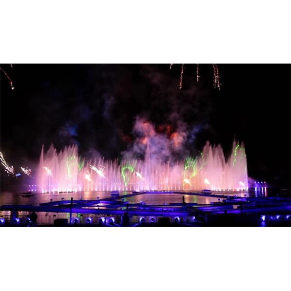 Quality Stainless Steel 304 Floating Water Fountain For Lake for sale