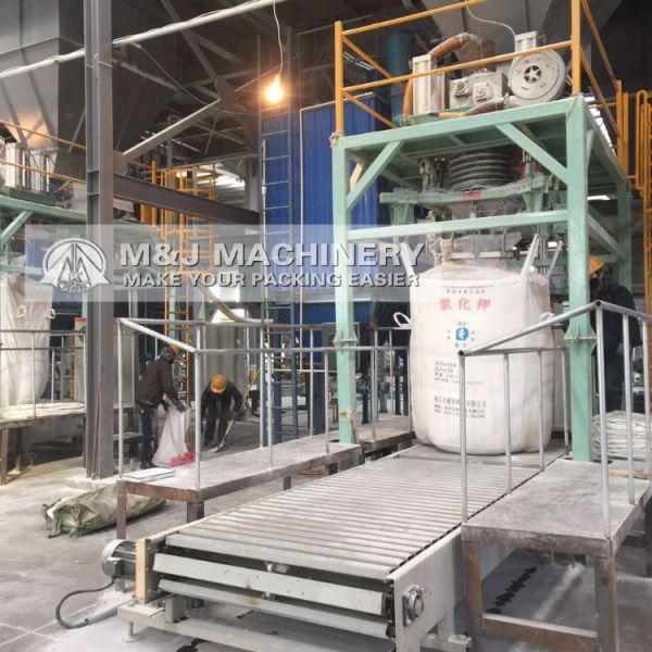 Quality Easy Operating PLC System 1 Ton Cement Big Bag Filling Machine for accuracy for sale