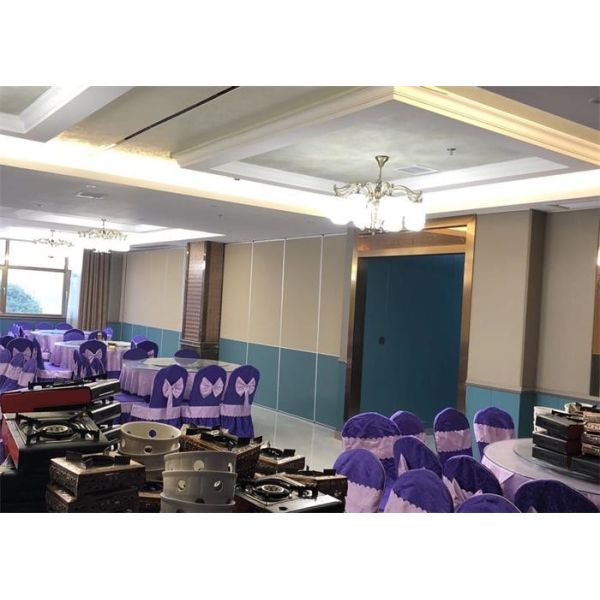 Quality Sliding Collapsible Wooden Partition Noise Reducing CE Approved for sale