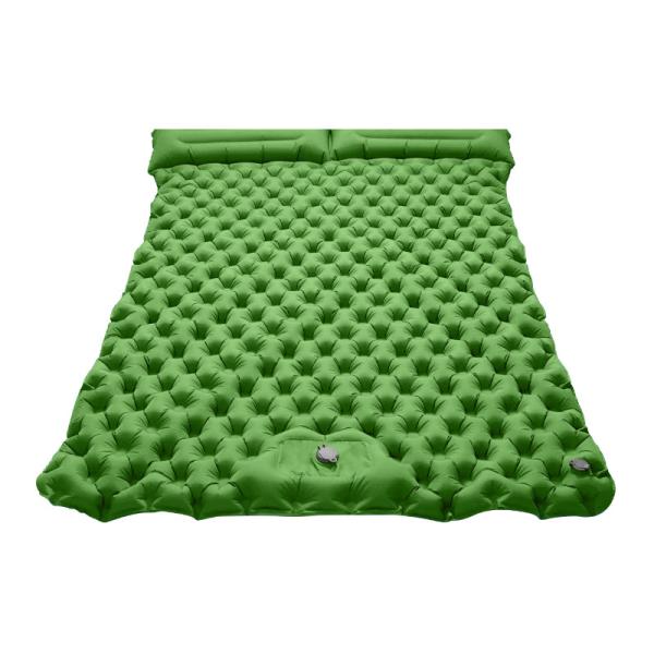 Quality Double Camping Pad For Sleeping Backpacking Sleeping Mat With Pillow for sale