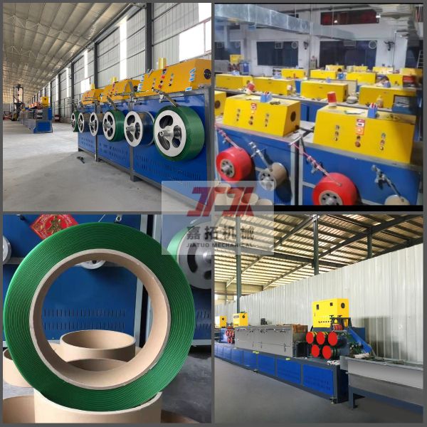 Quality Auto Packing PP PET Strapping Band Belt Extrusion Machine Production Line PP PET strapping production for sale
