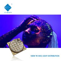 Quality Vertical Chip 2100mA 100w COB LED Chip 90DEG UV COB LED for sale