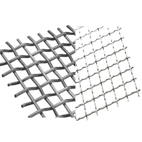 Quality 30mm Aperture High Carbon Steel 12.7mm Crimped Wire Mesh for sale