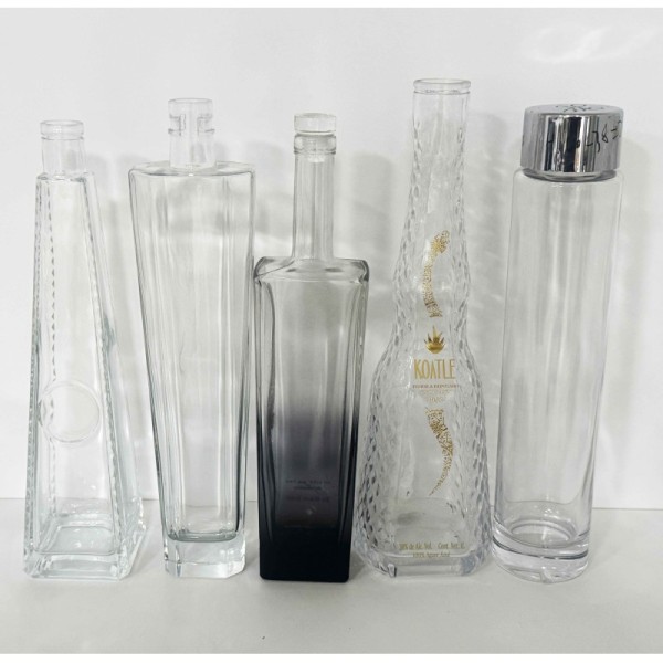 Quality Super Flint Diamond Cut Glass Decanter ,  XO, brandy ,  Vodka Liquor Gin Rum Tequila Whisky Brandy Spirit Glass Bottle With Solid Glass Stoppers for sale