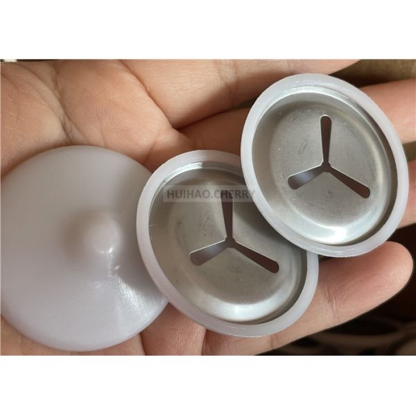 Quality 304 Grade Stainless Steel Sound Insulation Clips With White Polycaps 38mm Mounted On CD Weld Pins for sale