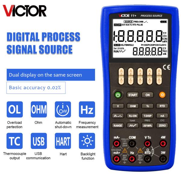Quality VICTOR 11+ Process Signal Source handheld calibrator process calibrator for sale