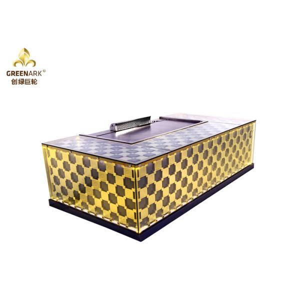 Quality Customized Teppanyaki Grill Double Burners /Japanese Restaurant Grill Table for sale