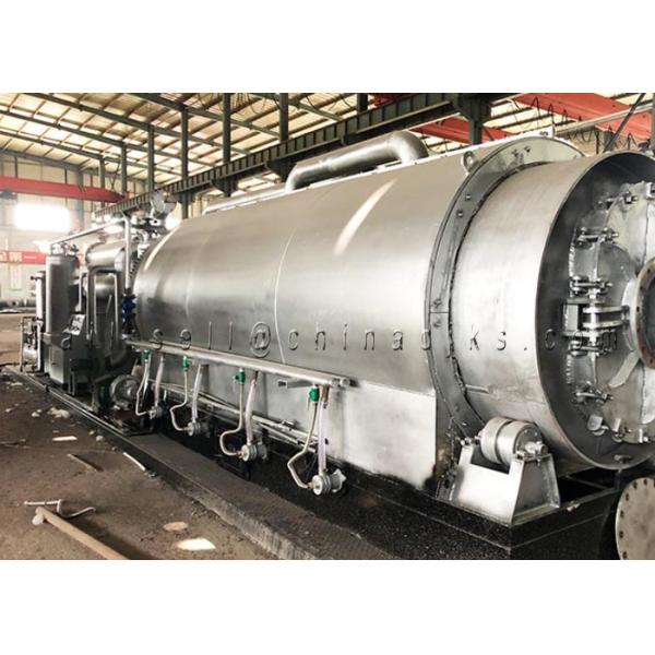 Quality ISO 9001 Anaerobic Pyrolysis Medical Plastic Waste Recycling Plant for sale